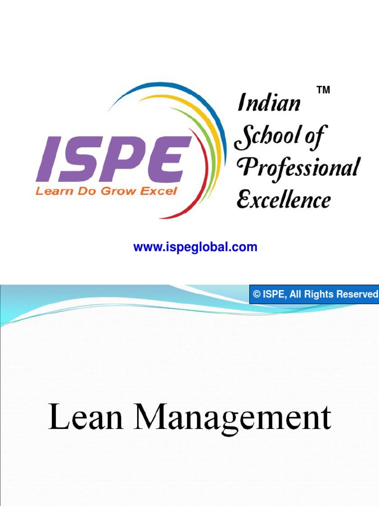Overview of Lean-Management | PDF | Lean Manufacturing | Systems ...