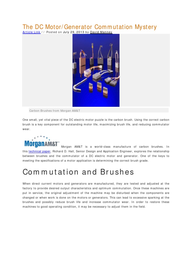 Differences Between AC and DC Generators, Taking A Good Look at ...