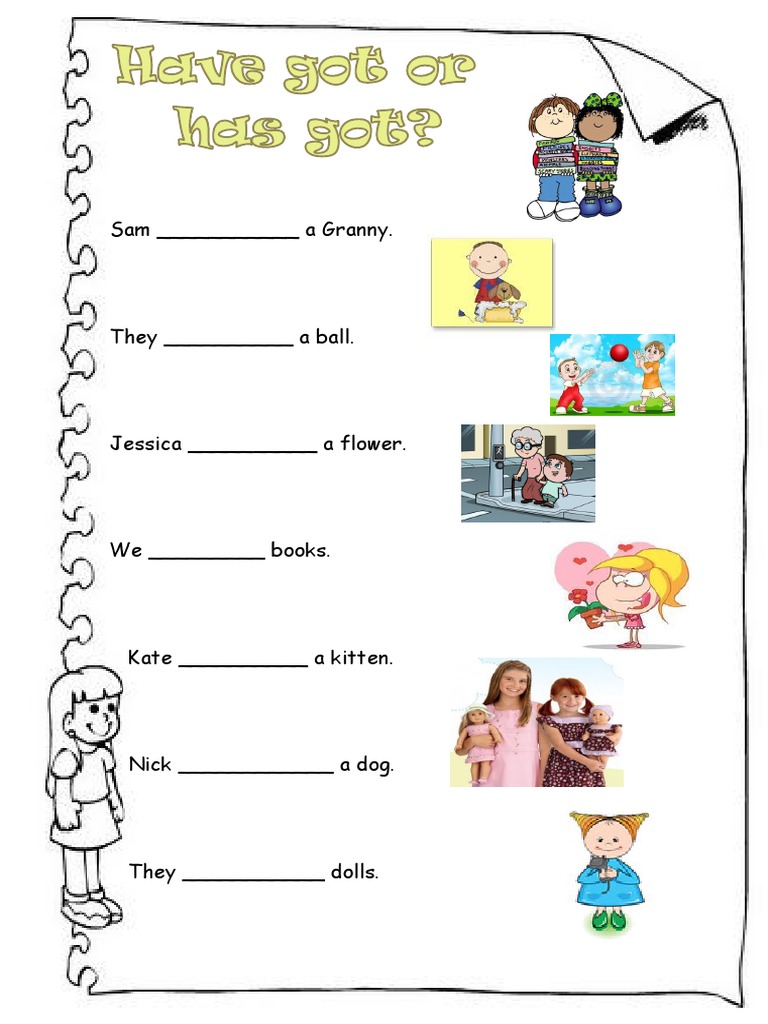 Have Got Has Got | PDF