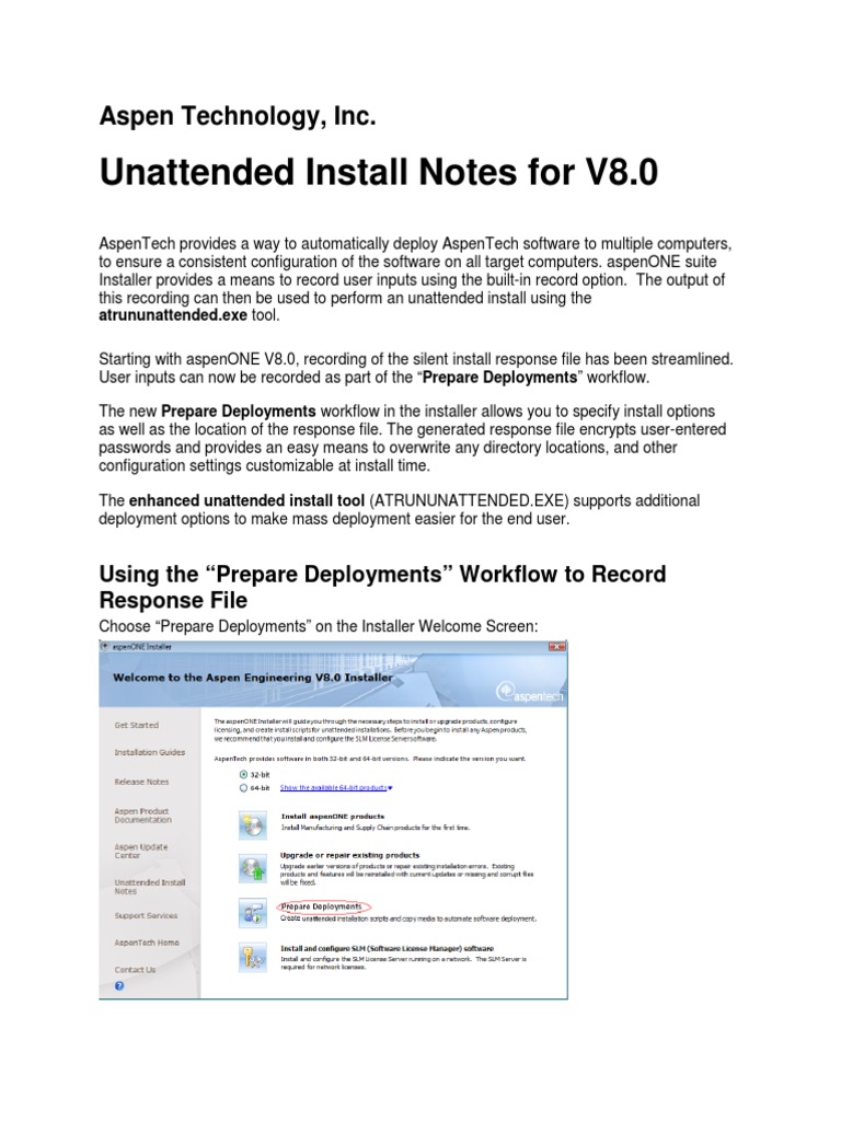 Unattended Install Help | PDF | Installation (Computer Programs) | Computer File