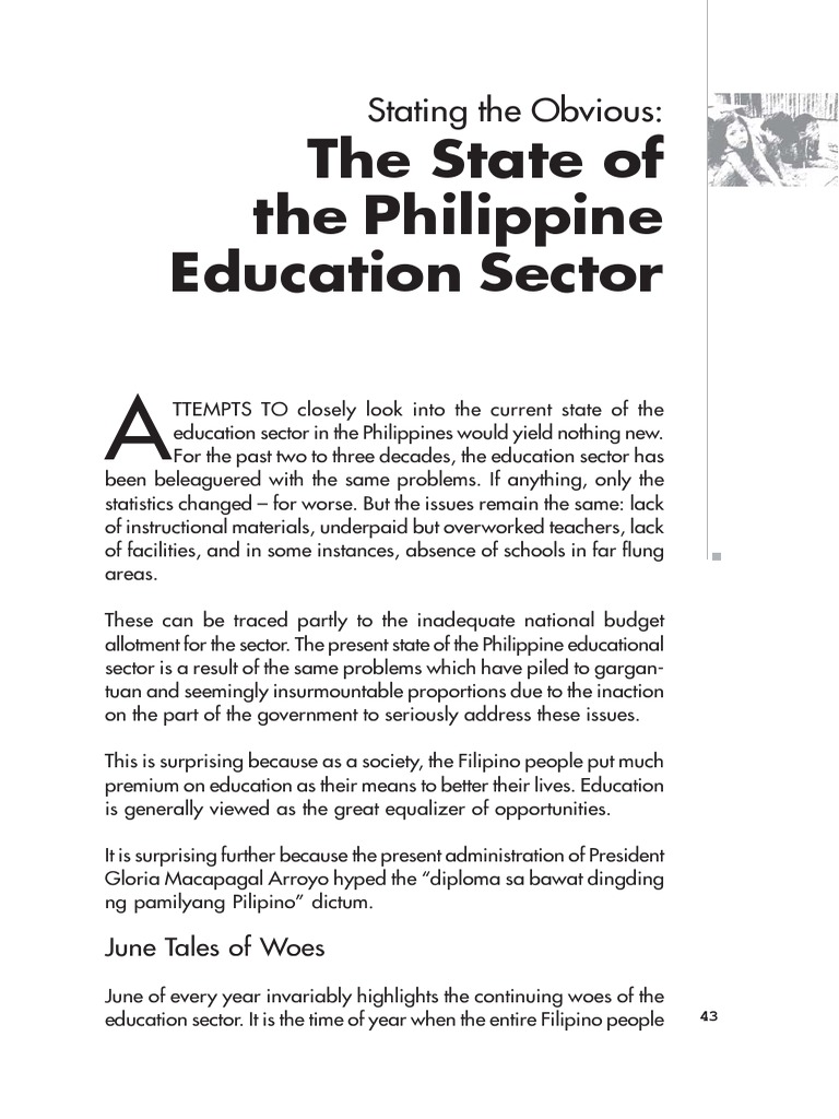 Stating The Obvious PDF | PDF | Secondary School | Teachers