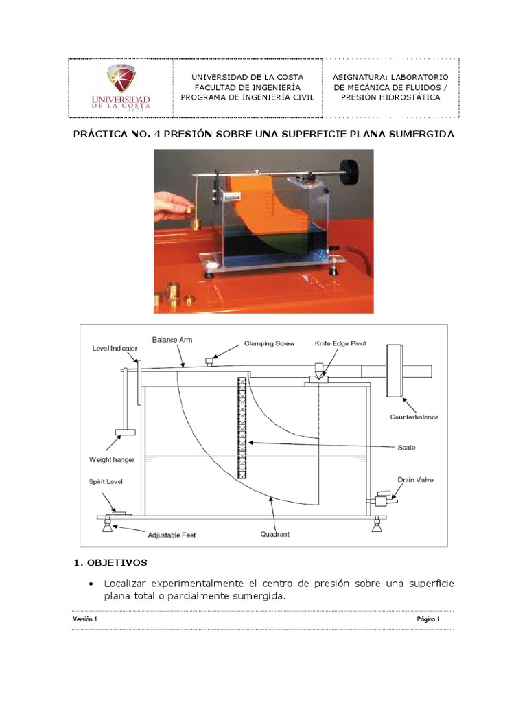 Guia Presion Hidrostatica | PDF | Ciencia y matemáticas
