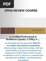 CPHQ Text Book | PDF | Risk Management | Patient Safety