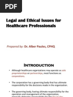 ACHE Code of Ethics | PDF | Medicaid | Medicare (United States)