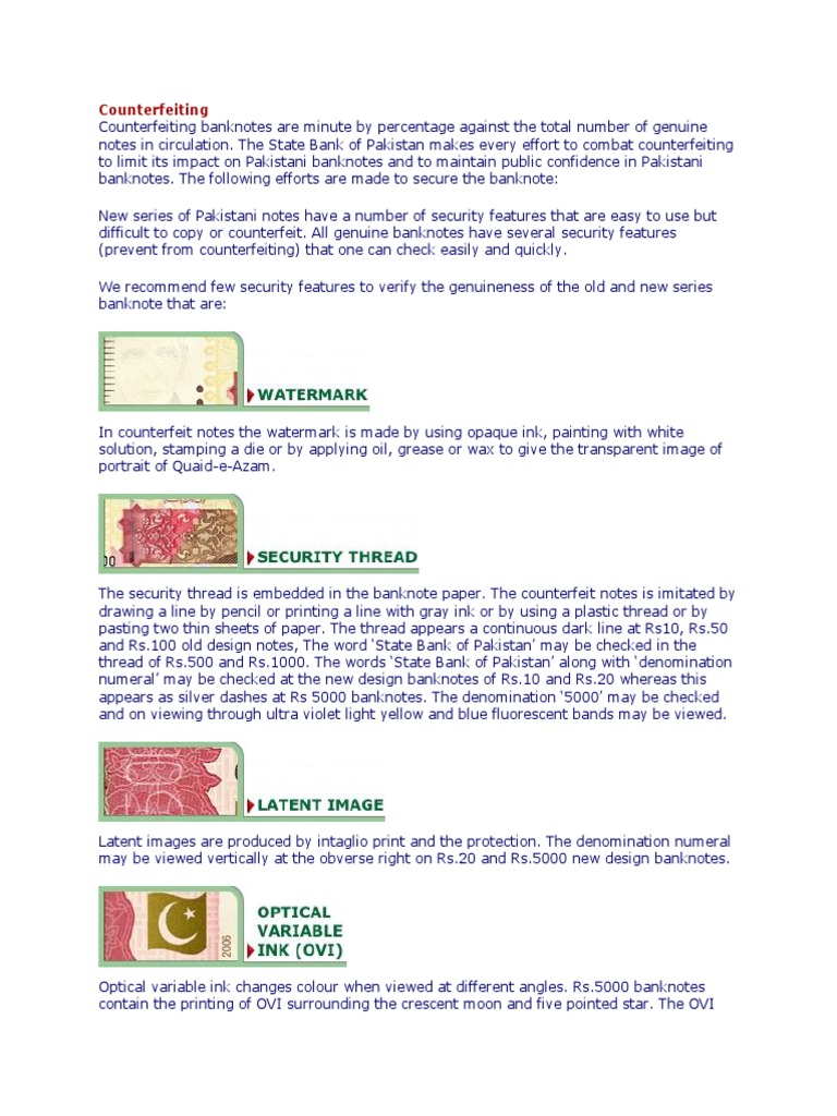 Fake Currency Notes | PDF | Banknote | Notes (Finance)