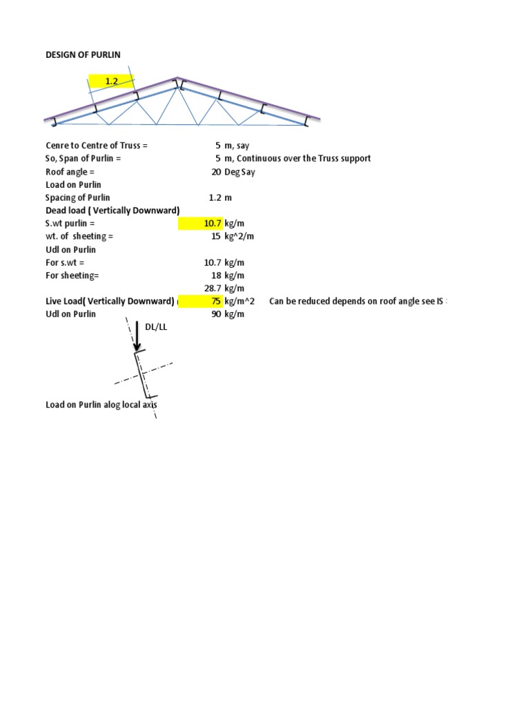 Purlin Design and Spacing Guidelines | PDF | Technology & Engineering