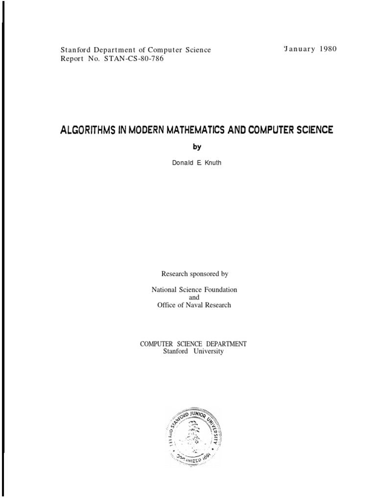 Algorithms in Modern Mathematics Computer Science Al Kwarizmi | Field (Mathematics) | Basis ...
