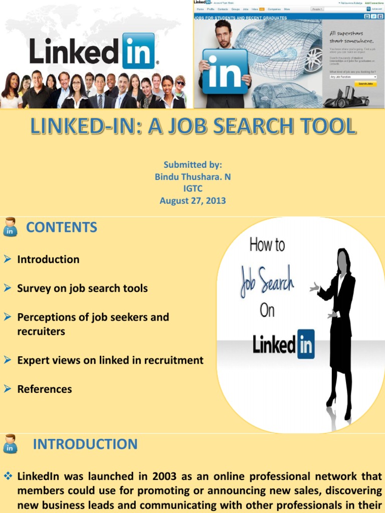 LinkedIn's Role in Job Recruitment | PDF | Job Hunting | Recruitment
