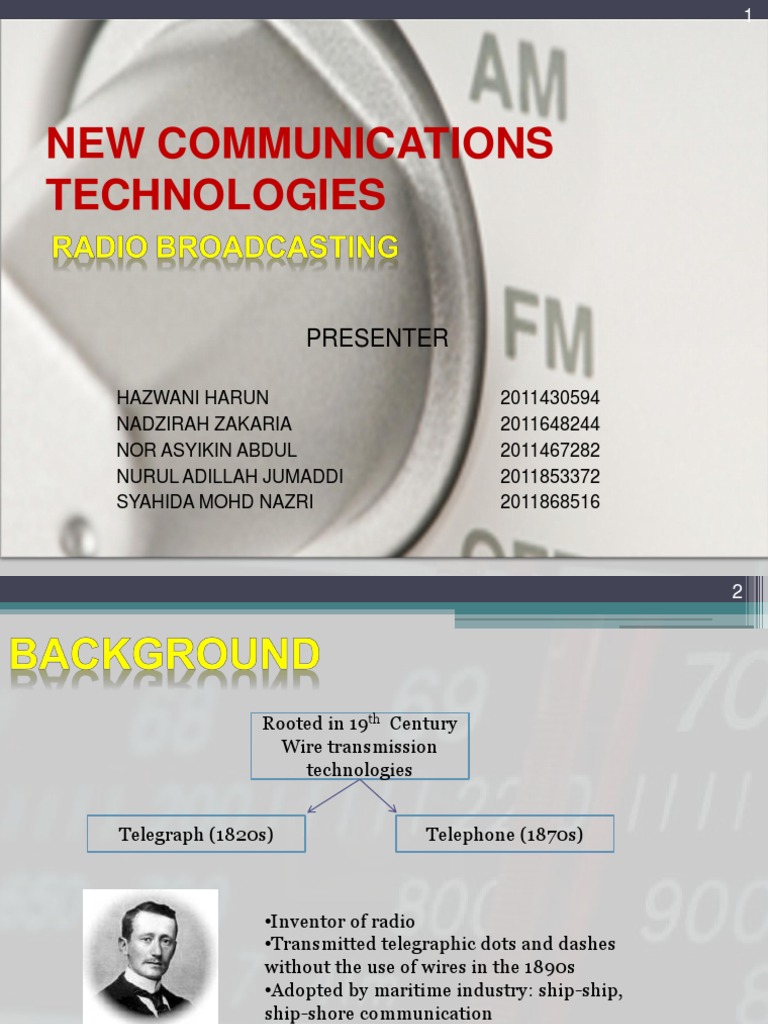 Radio Broadcasting | PDF | Am Broadcasting | In Band On Channel