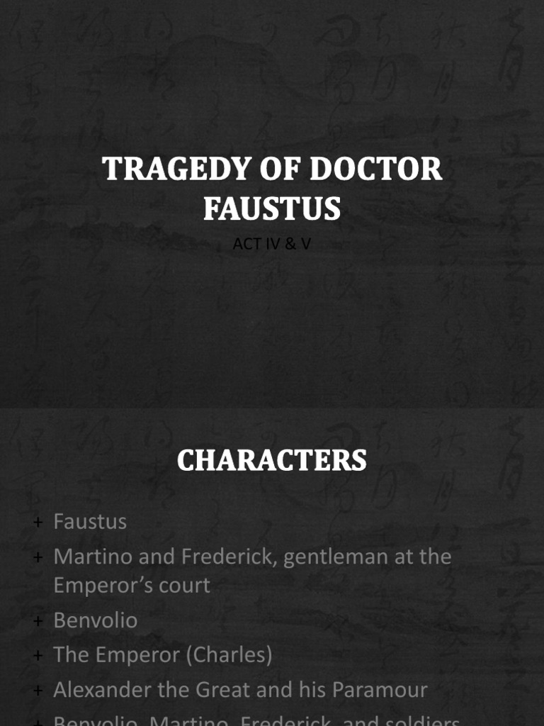 Tragedy of Doctor Faustus | PDF | Religion And Belief