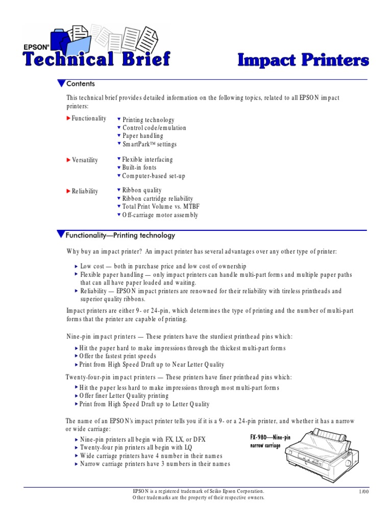 Funcion FX870 | PDF | Printer (Computing) | Office Equipment
