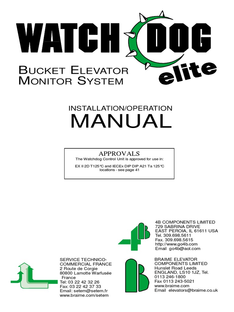 Watchdog WDC3V4CAI - Instalation Manual | PDF | Electrical Wiring | Relay