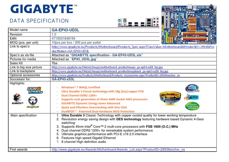 Data Specification | PDF | Computers