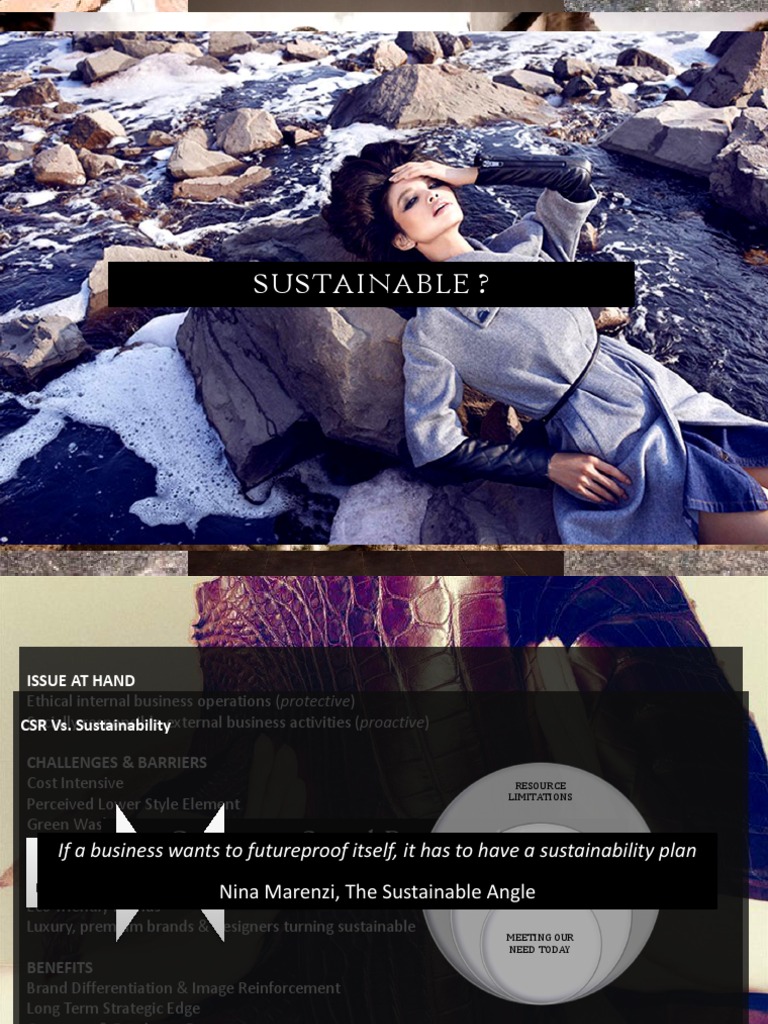 Sustainability & CSR in Fashion - Stella McCartney - Presentation | PDF ...