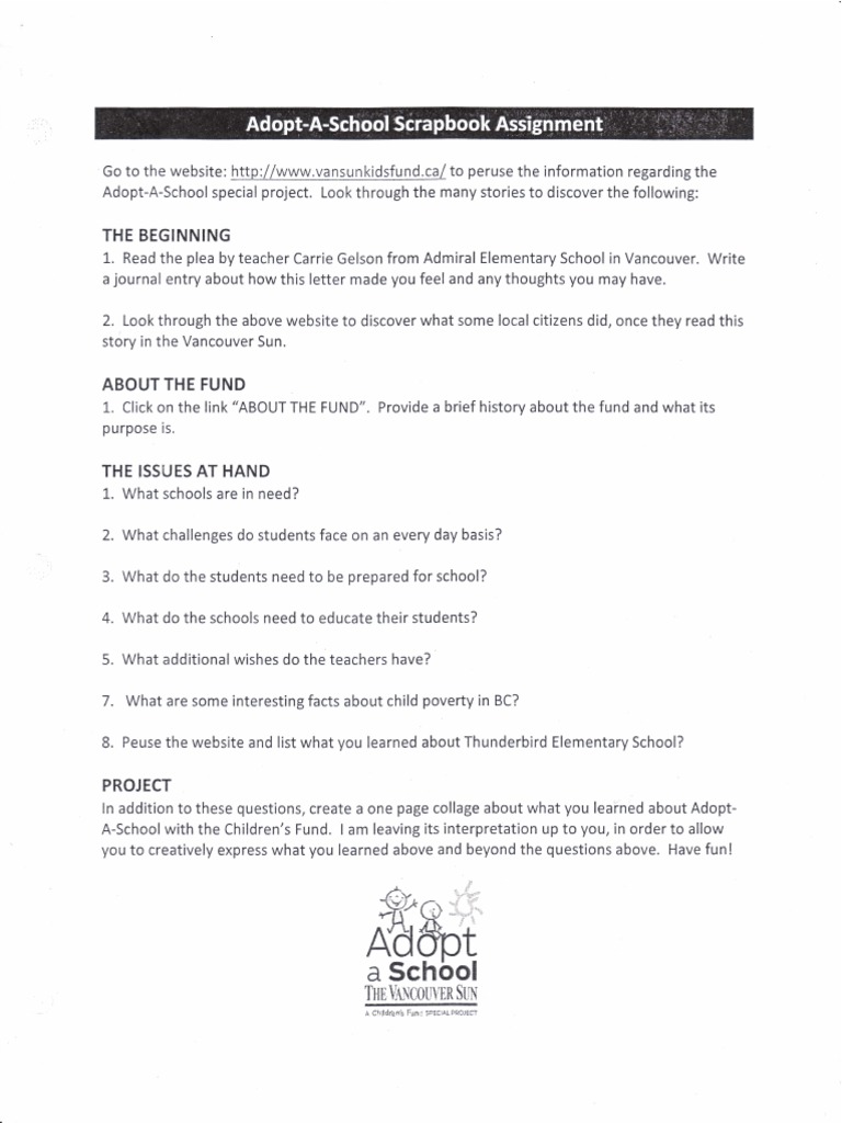 Adopt A School | PDF | Teaching And Learning | Teachers