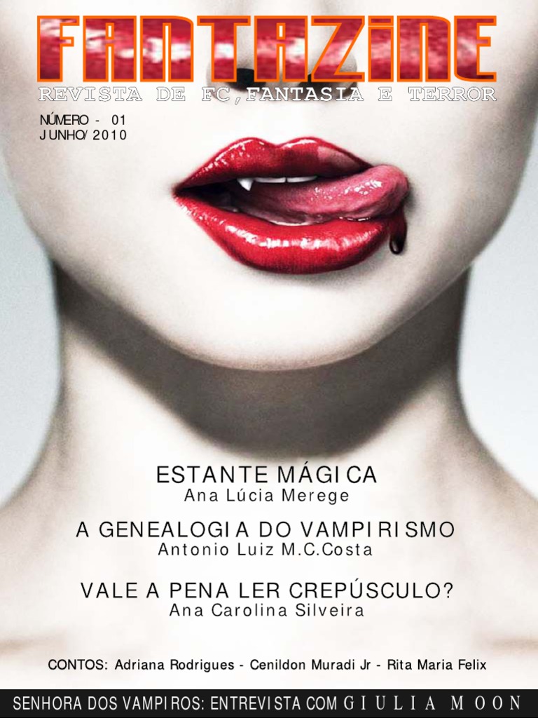 FantaZine - 1 | PDF | Vampiros | Crepúsculo (série literária de ficção)