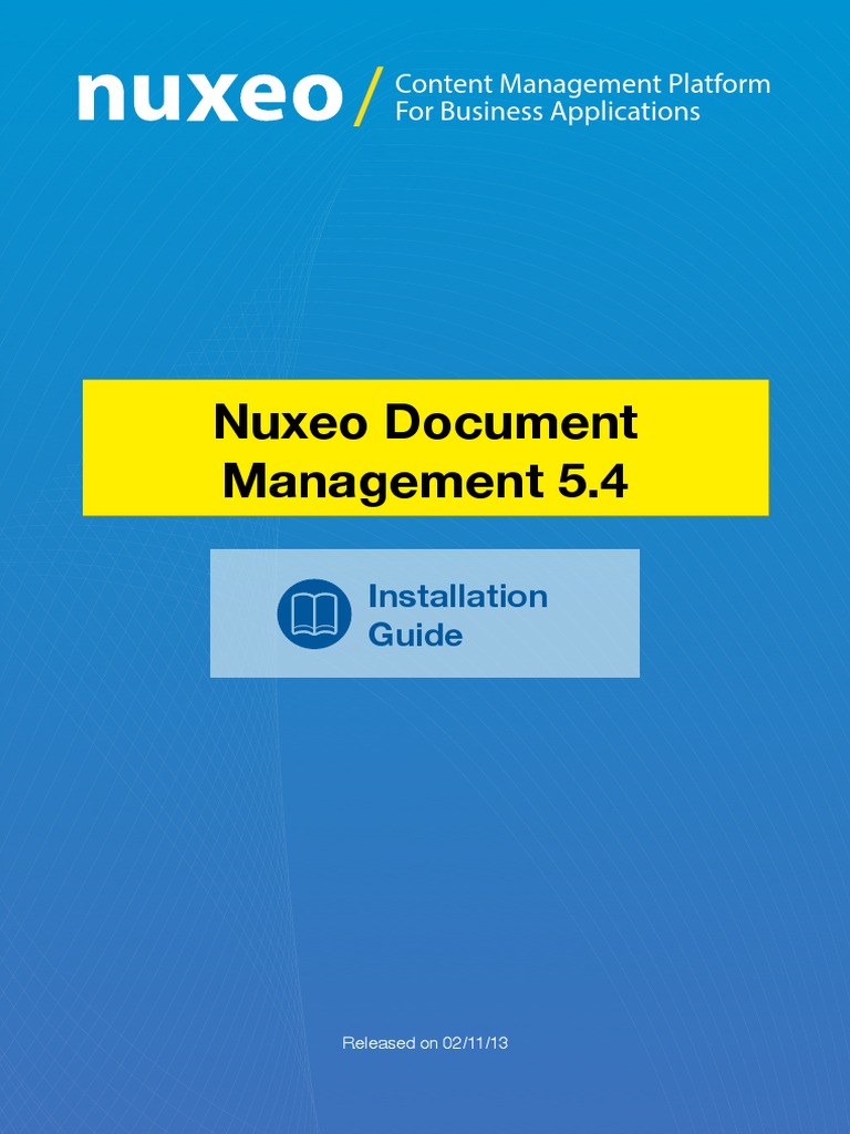 Nuxeo DM 5.4 InstallationGuide | PDF | Advanced Packaging Tool | Ubuntu (Operating System)