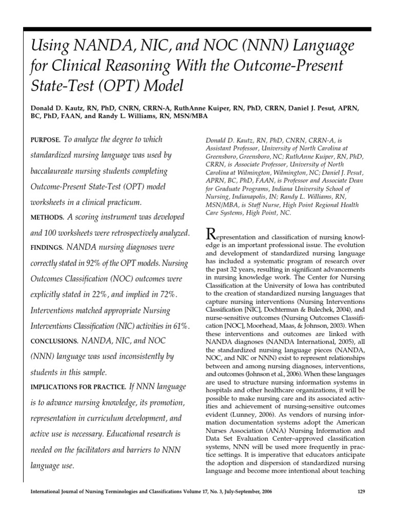 diagnosa nanda nic noc | Nursing | Health Care