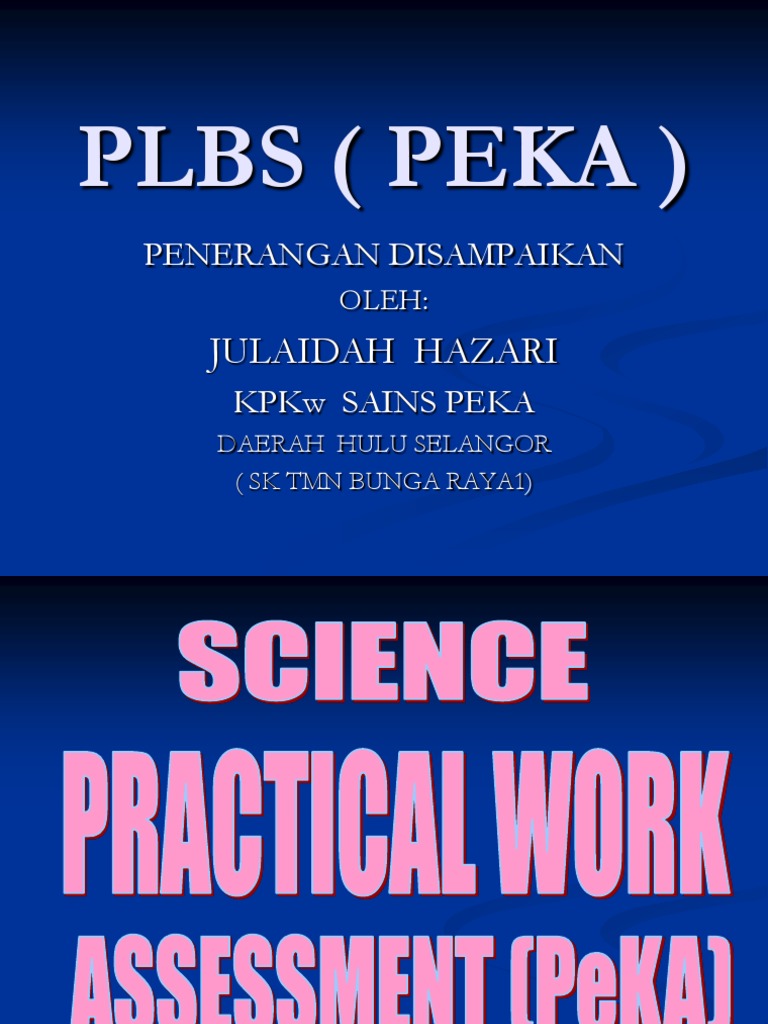 Peka Sains Sekolah Rendah | PDF | Educational Assessment | Experiment