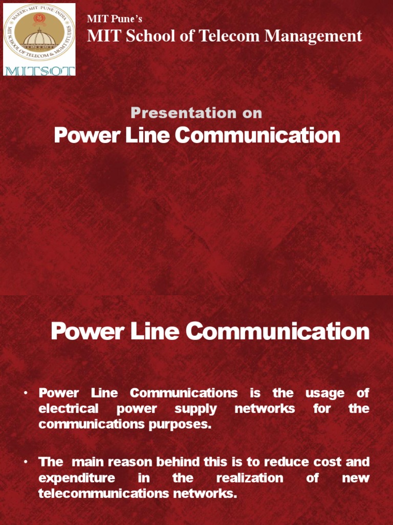 Overview of Power Line Communication Systems | PDF