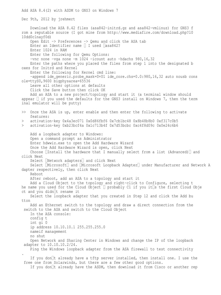 ASA842 Activation Key | PDF | Microsoft Windows | Command Line Interface