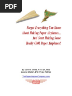 Fold 'N Fly Fast Hawk Paper Airplane | PDF | Airplane | Transport