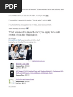 Inbound vs Outbound Call Types | PDF