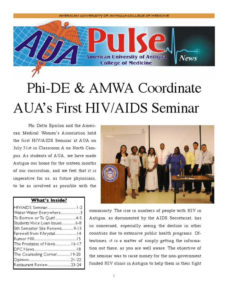 AUA Pulse Issue 11 | PDF | Medical School | Test (Assessment)