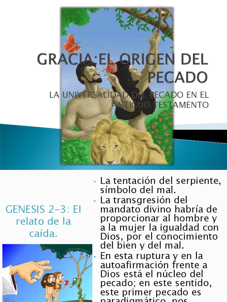 Gracia Pecado Original Pdf Pecado El Pecado Original