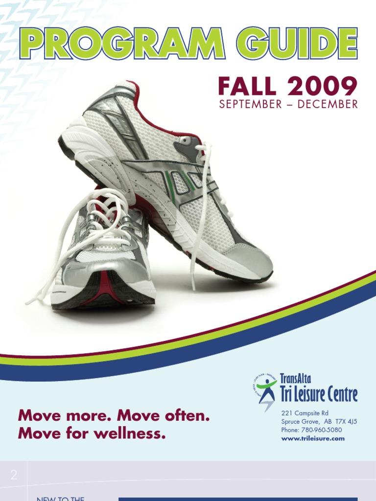 TLC Fall 2009 Program Brochure | PDF | Personal Trainer | Dietitian