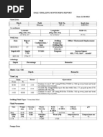Daily Drilling Report Template | PDF | Geotechnical Engineering | Civil ...