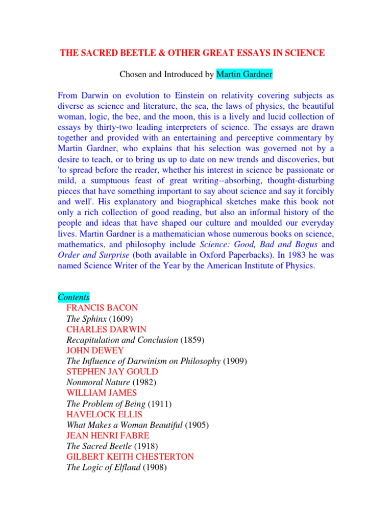 Beetle | PDF | On The Origin Of Species | Natural Selection