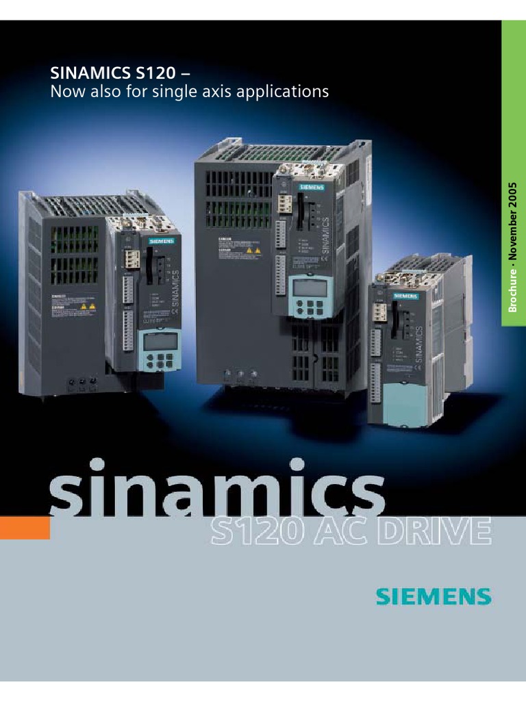 Sinamics s120 Ac Drive | PDF | Alternating Current | Electrical Engineering