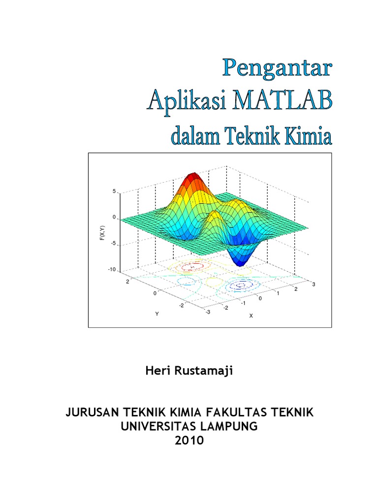 Pengantar Matlab Teknik Kimia | PDF | Metode & Bahan Ajar
