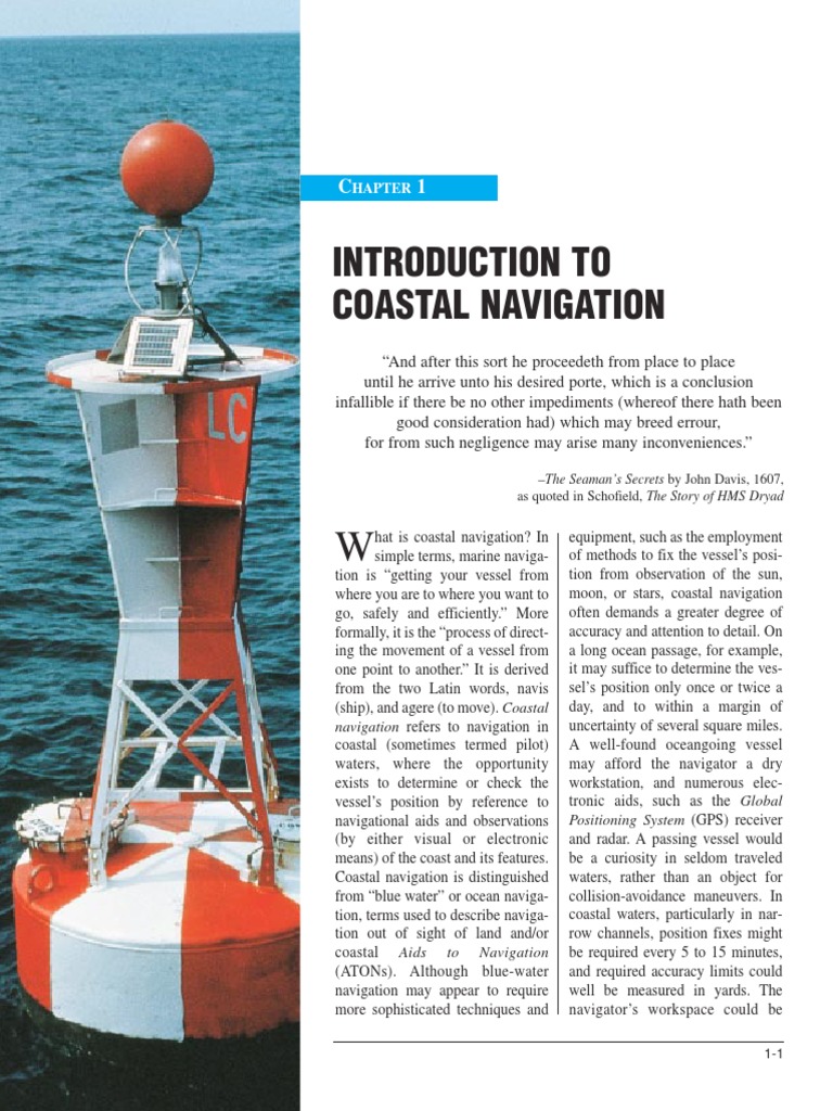 Introduction for Coastal Navigation | Longitude | Latitude