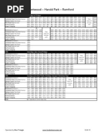 X10 Bus Timetable: Basildon to Stansted | PDF