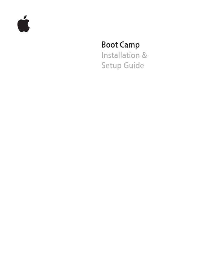 Boot Camp Install-Setup 10.6 | PDF | Installation (Computer Programs ...