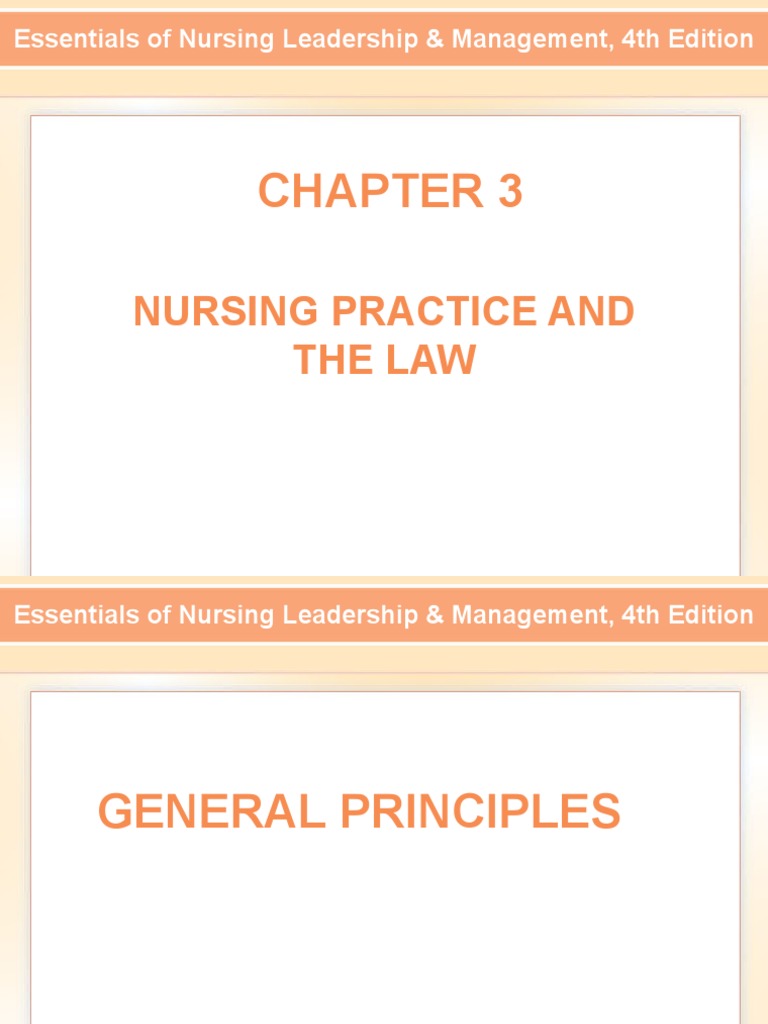 Essentials of Nursing Leadership & Management, 4th Edition | PDF ...