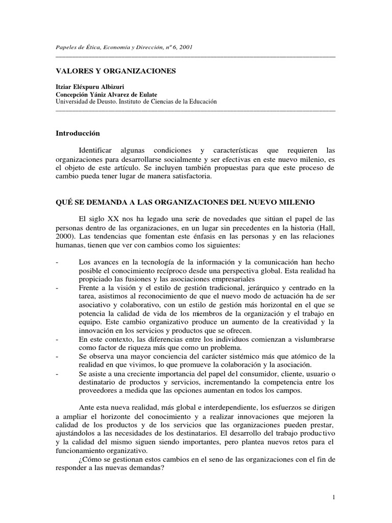 Hall Tonna (Valores) | PDF | Liderazgo | Toma de decisiones