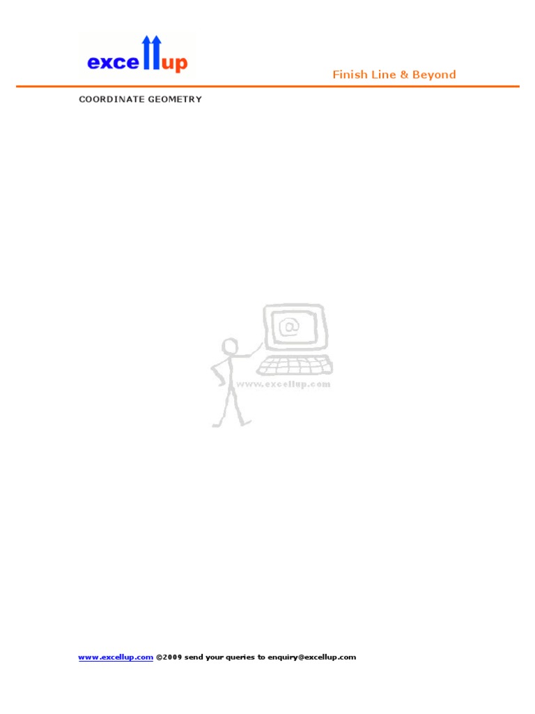 9 Math Coordinate Geometry | PDF | Cartesian Coordinate System ...
