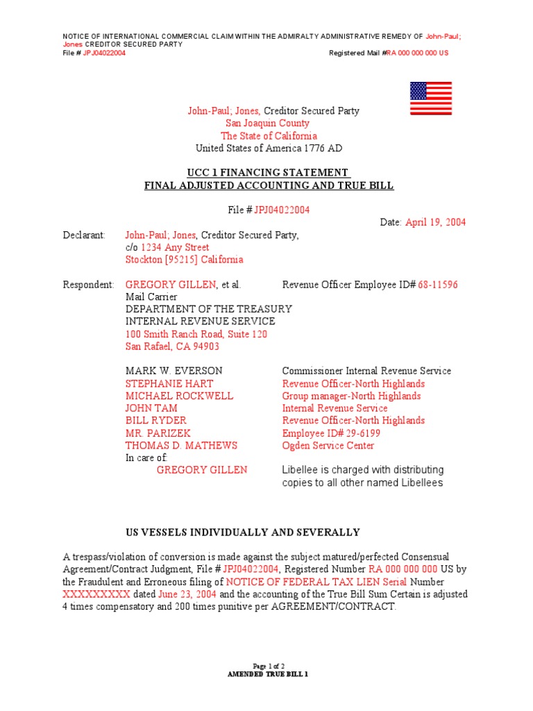 10-Amended True Bill 1 | Download Free PDF | Common Law | Government