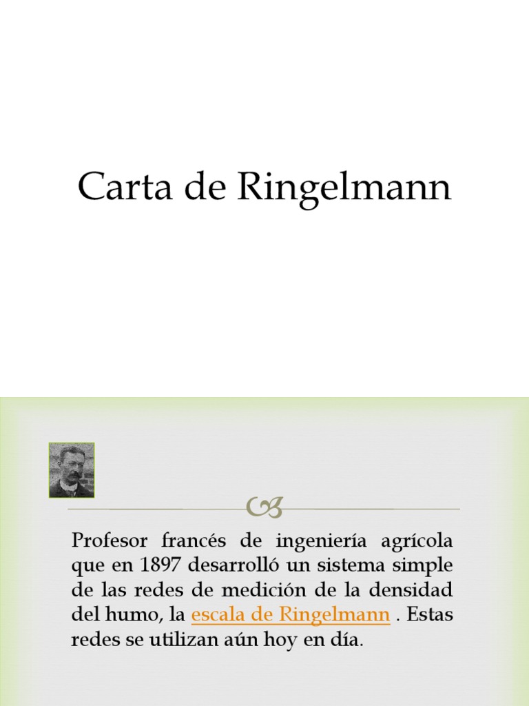 Escala de Ringelmann y su Aplicación | PDF | Densidad | Color