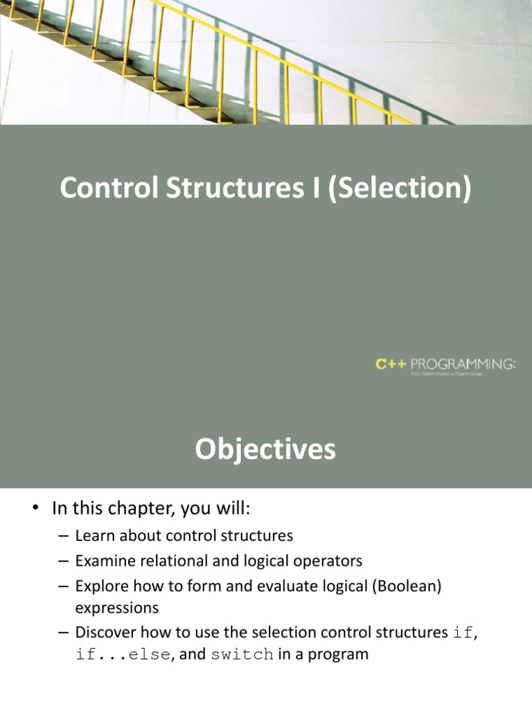 Chapter (4) | PDF | Boolean Data Type | Control Flow