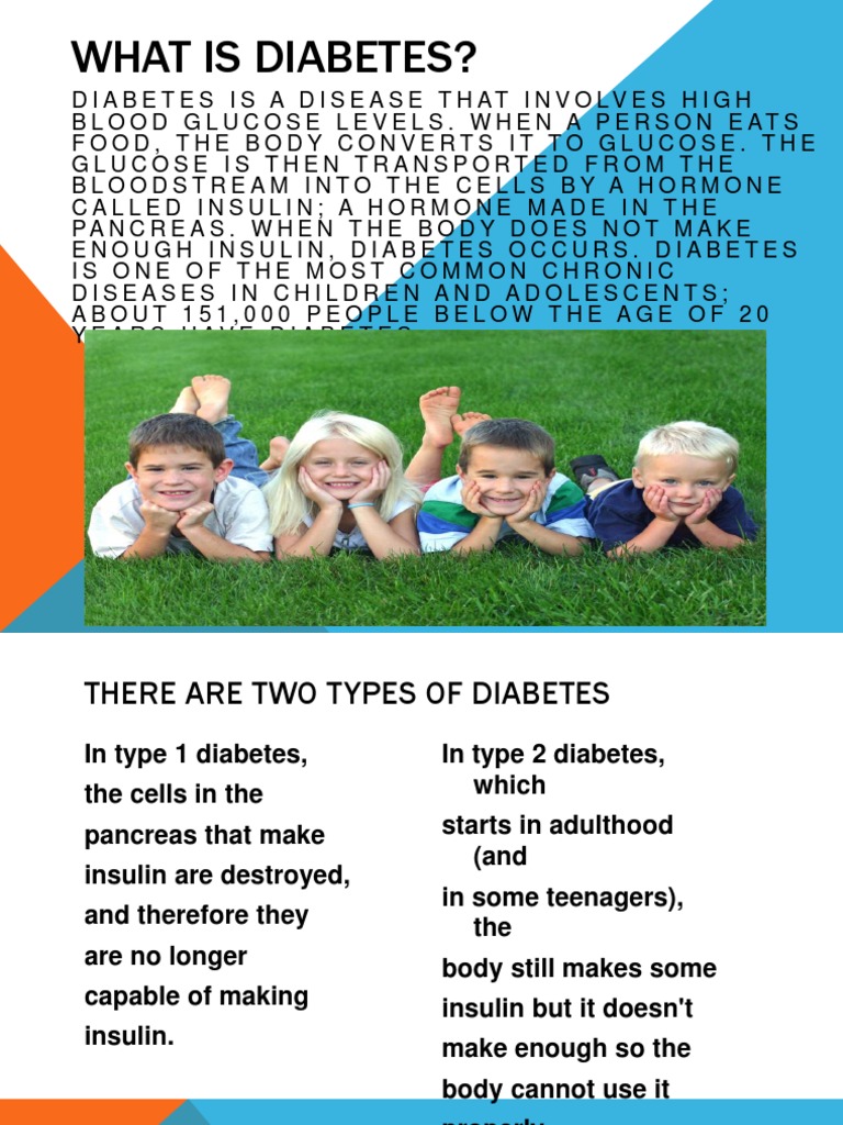 Diabetes Presentation | PDF | Diabetes Mellitus | Diabetes Mellitus Type 2