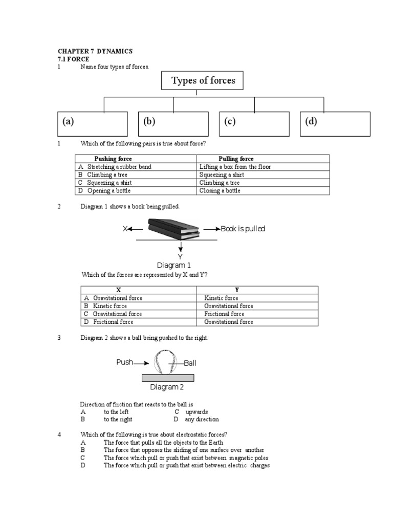 Chapter 7 Dynamics Exercise | PDF | Friction | Mechanical Engineering