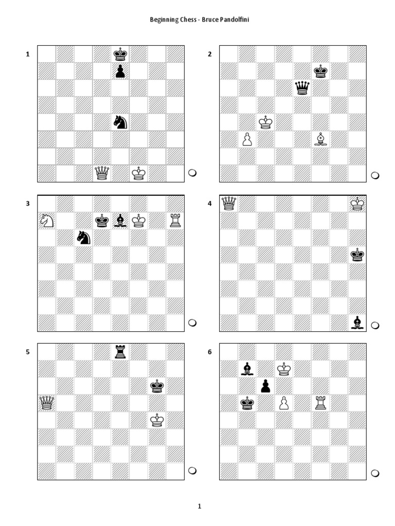 Beginning Chess | PDF | Tabletop Game Writers | Chess