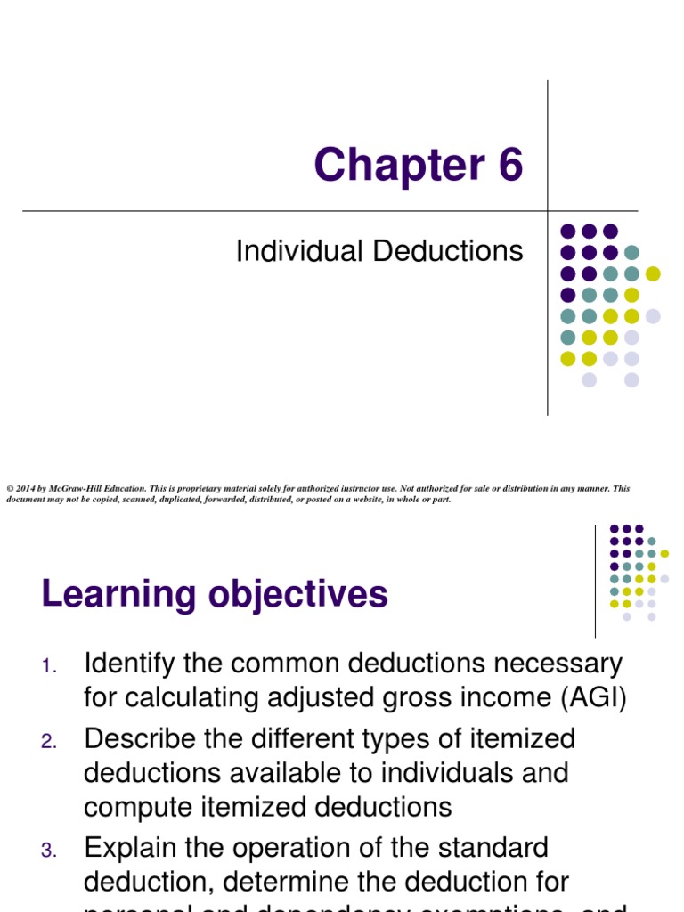 IPPTChap 006 | PDF | Tax Deduction | Expense