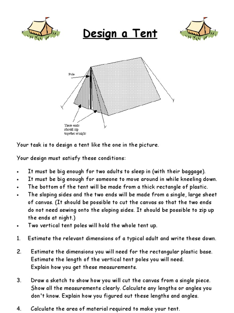 Design A Tent | PDF | Art