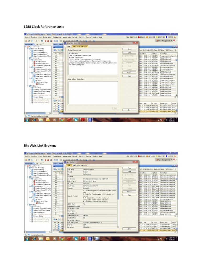 ZTE RAN FM Alarms | PDF
