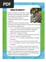 Agility Tests | PDF